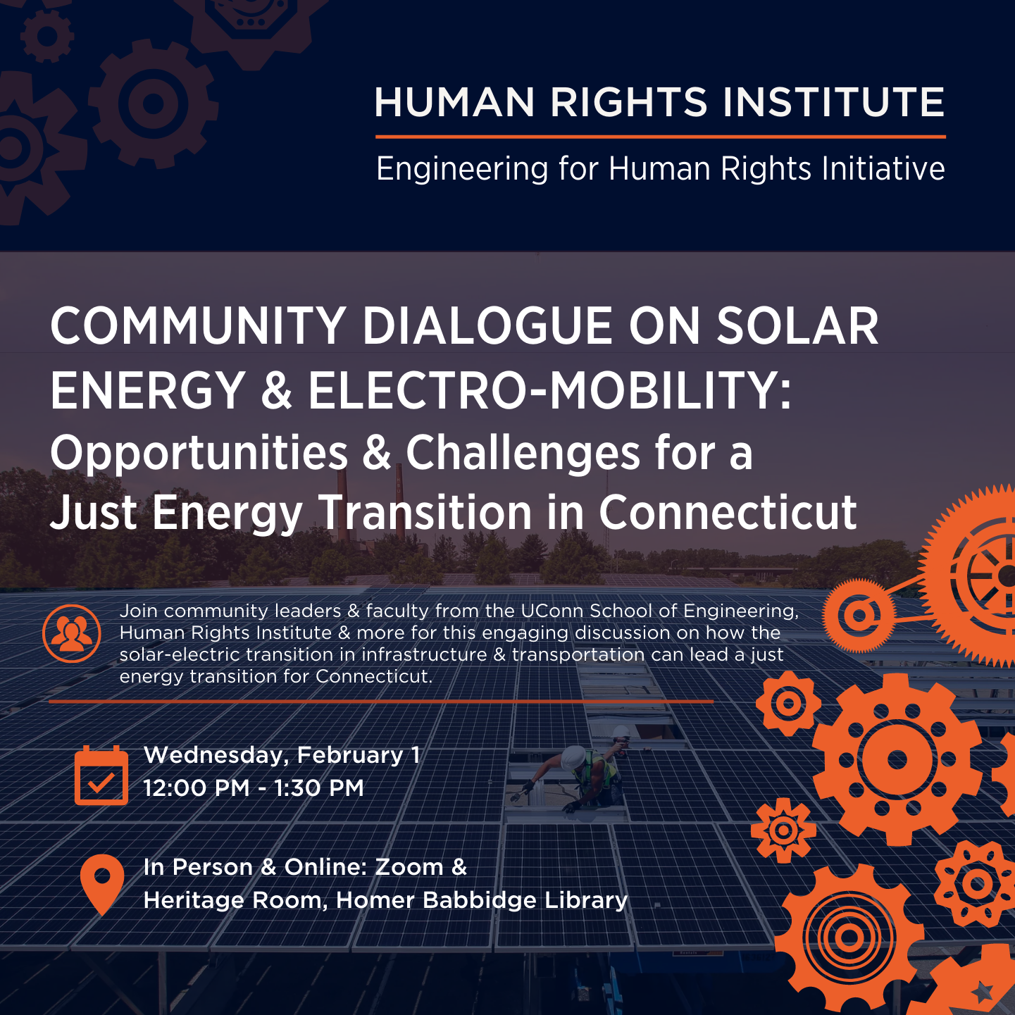 Community Dialogue on Solar Energy & Electro-Mobility: Opportunities ...